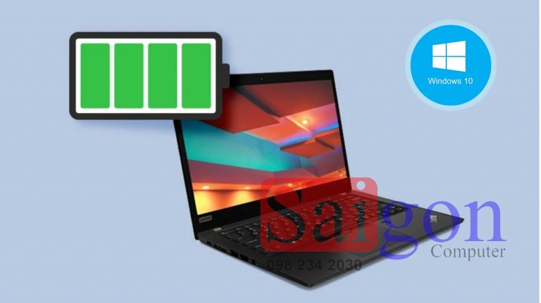 Sửa Lỗi Laptop Hiển Thị Sai Phần Trăm Pin - Sài Gòn Computer