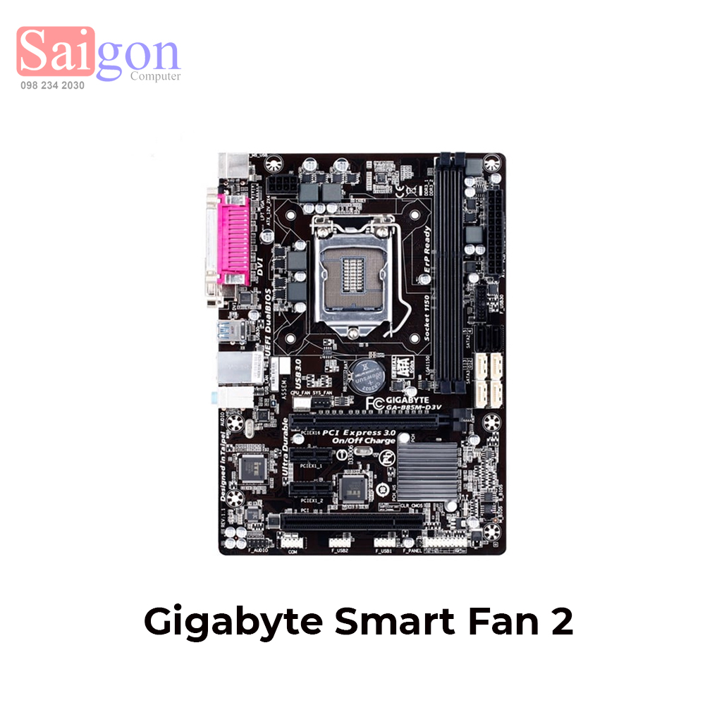 Mainboard Gigabyte B85M-D3V Renew - Sài Gòn Computer